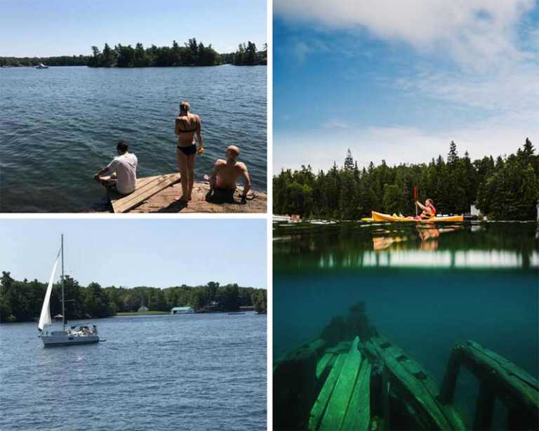 Thousand Islands Gananoque | Castles, Islands and Shipwrecks Canada