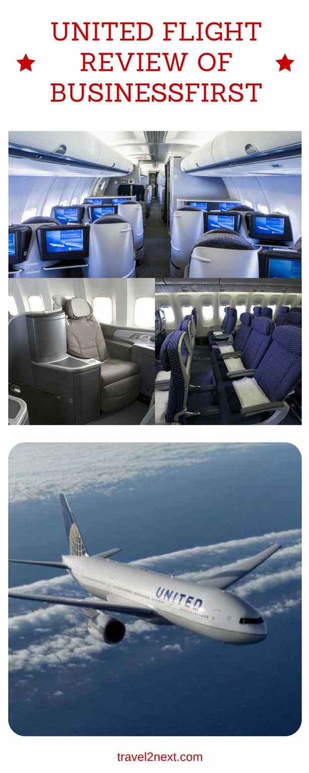 United Flight review of BusinessFirst - Travel2Next