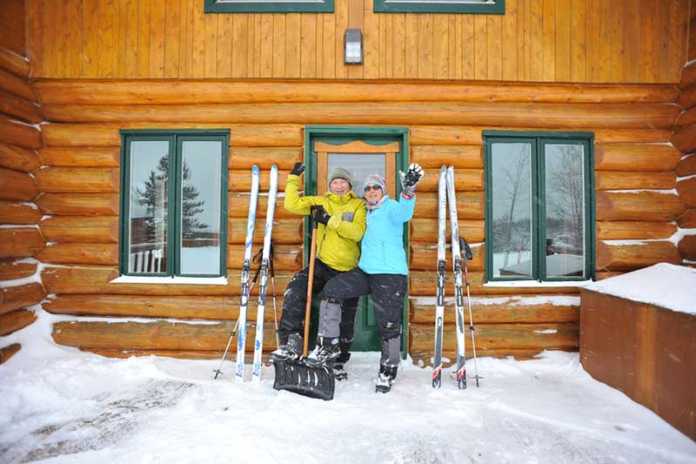Gaspesie National Park Photo Gallery - Winter snowshoeing and skiing