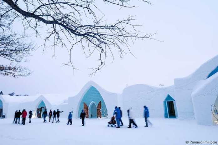 Quebec Ice Hotel Through The Years - Hotel de Glace