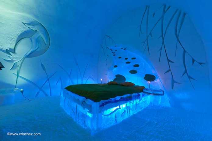 Quebec Ice Hotel Through The Years - Hotel de Glace
