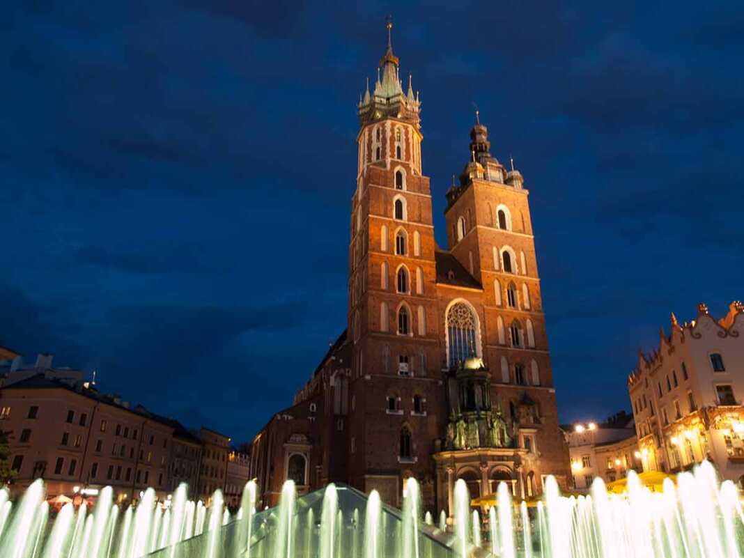 Krakow At Night In 2026